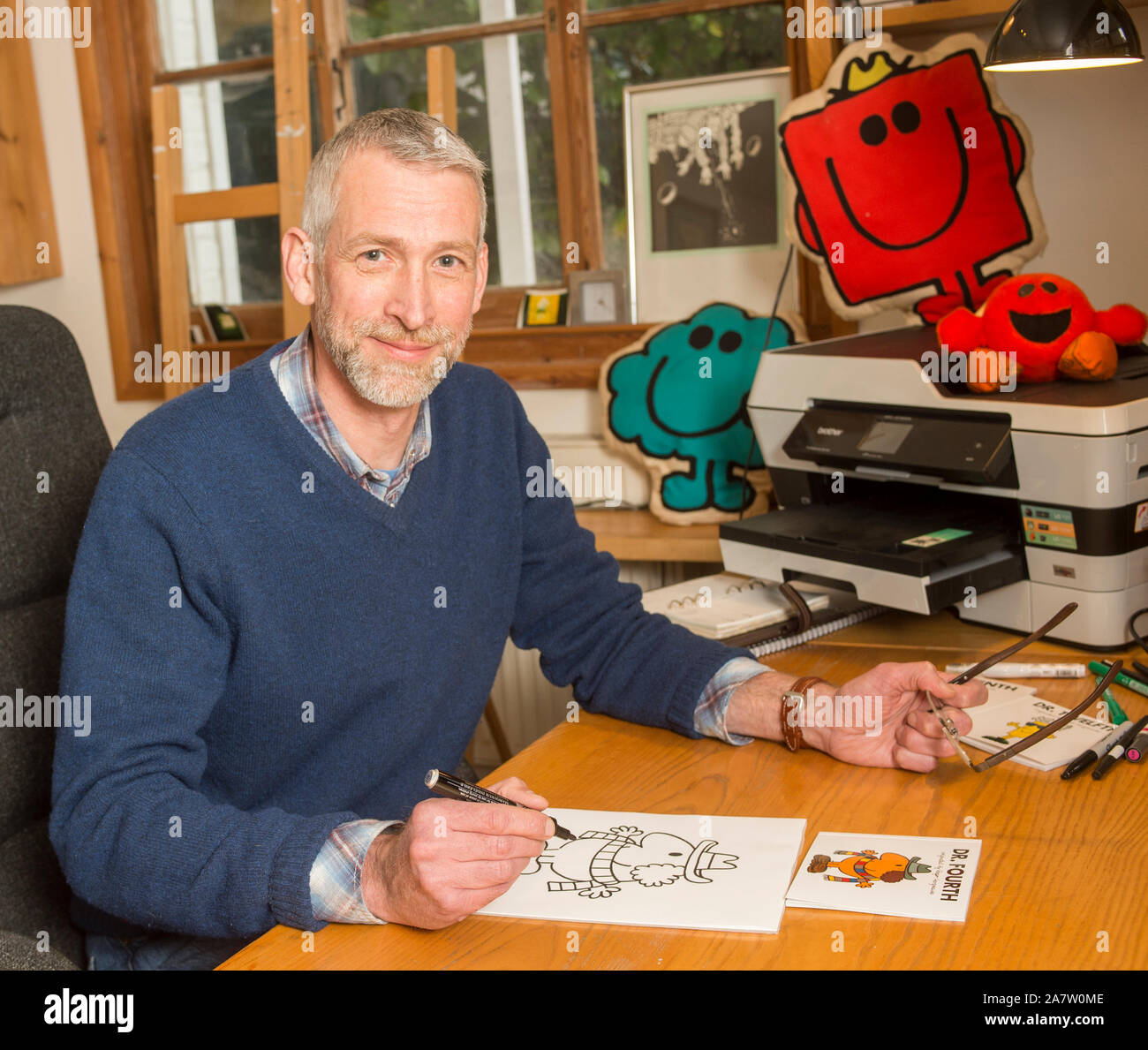 Author and illustrator Adam Hargreaves has continued to produce the ‘Mr ...