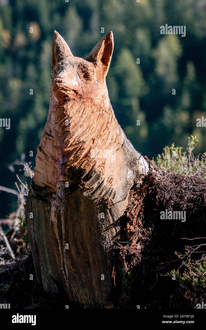 Wood carver carving sculpture hi-res stock photography and images - Alamy