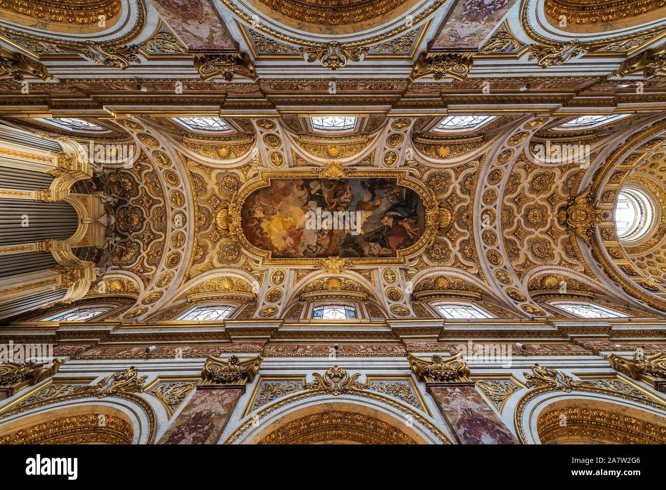 Roman church Church of St. Louis of the French - San Luigi dei Francesi ...