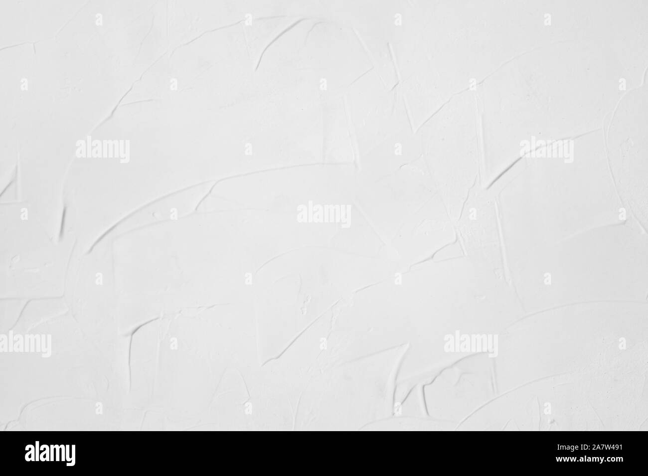White mortar wall texture acrylic. Hand applied mortar wall Stock Photo ...