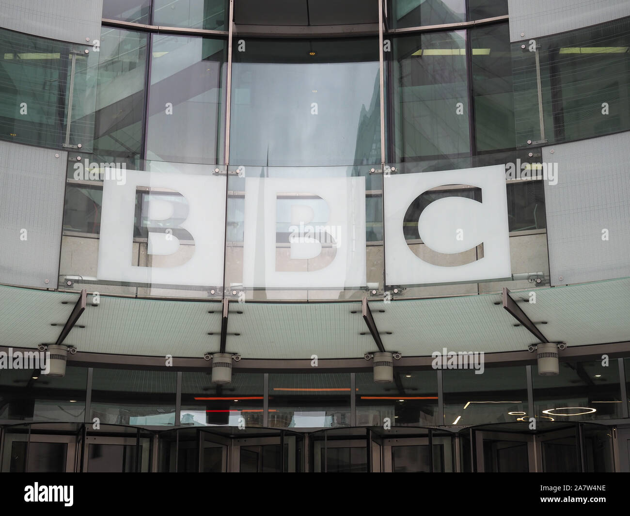 British broadcasting corporation sign hi-res stock photography and ...
