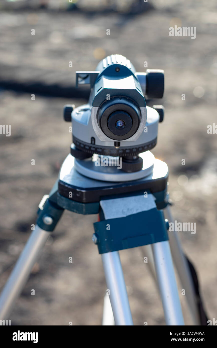 Geodetic optical level hi-res stock photography and images - Alamy