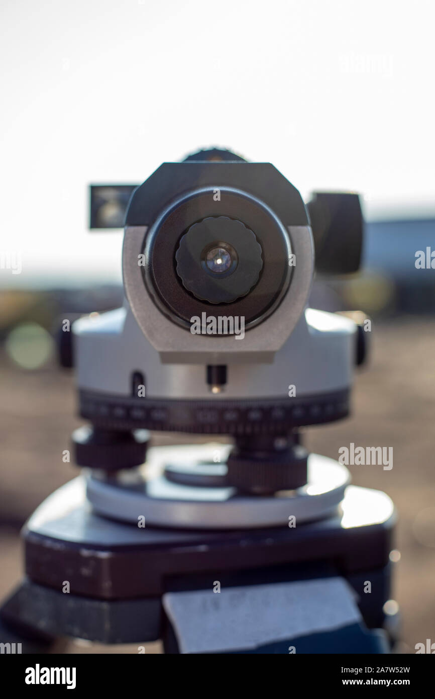 Geodetic optical level hi-res stock photography and images - Alamy