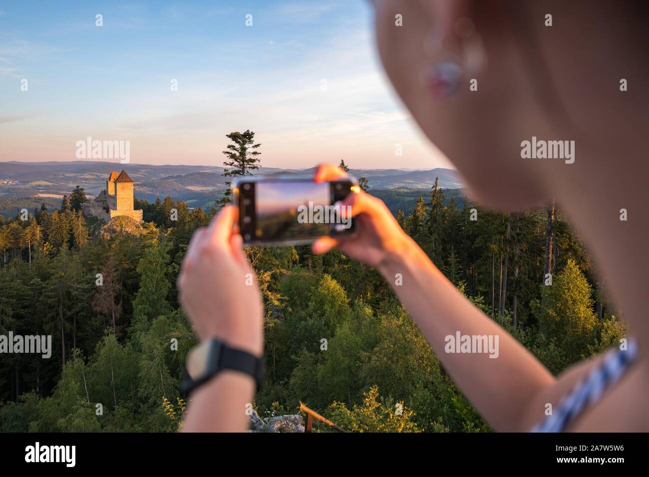 Gothic kasperk castle hi-res stock photography and images - Alamy