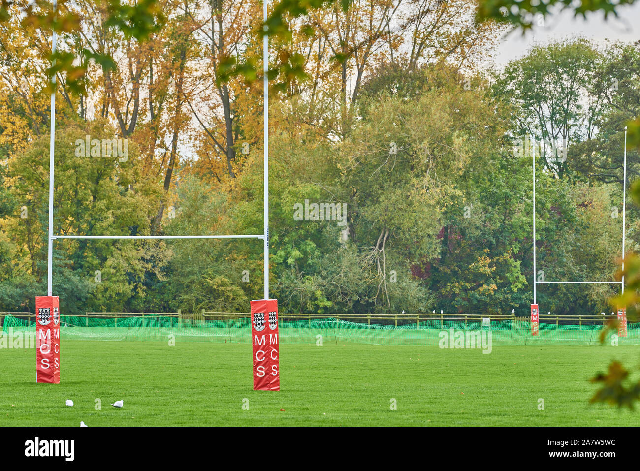 Rugby posts hi-res stock photography and images - Alamy