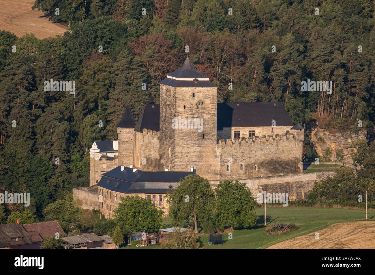 Bohemian castle hi-res stock photography and images - Alamy