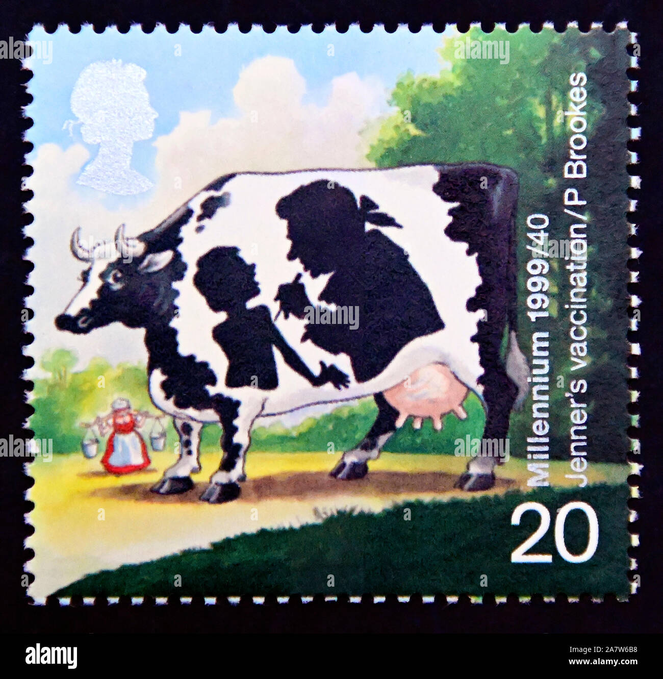 Edward jenner cow hi-res stock photography and images - Alamy