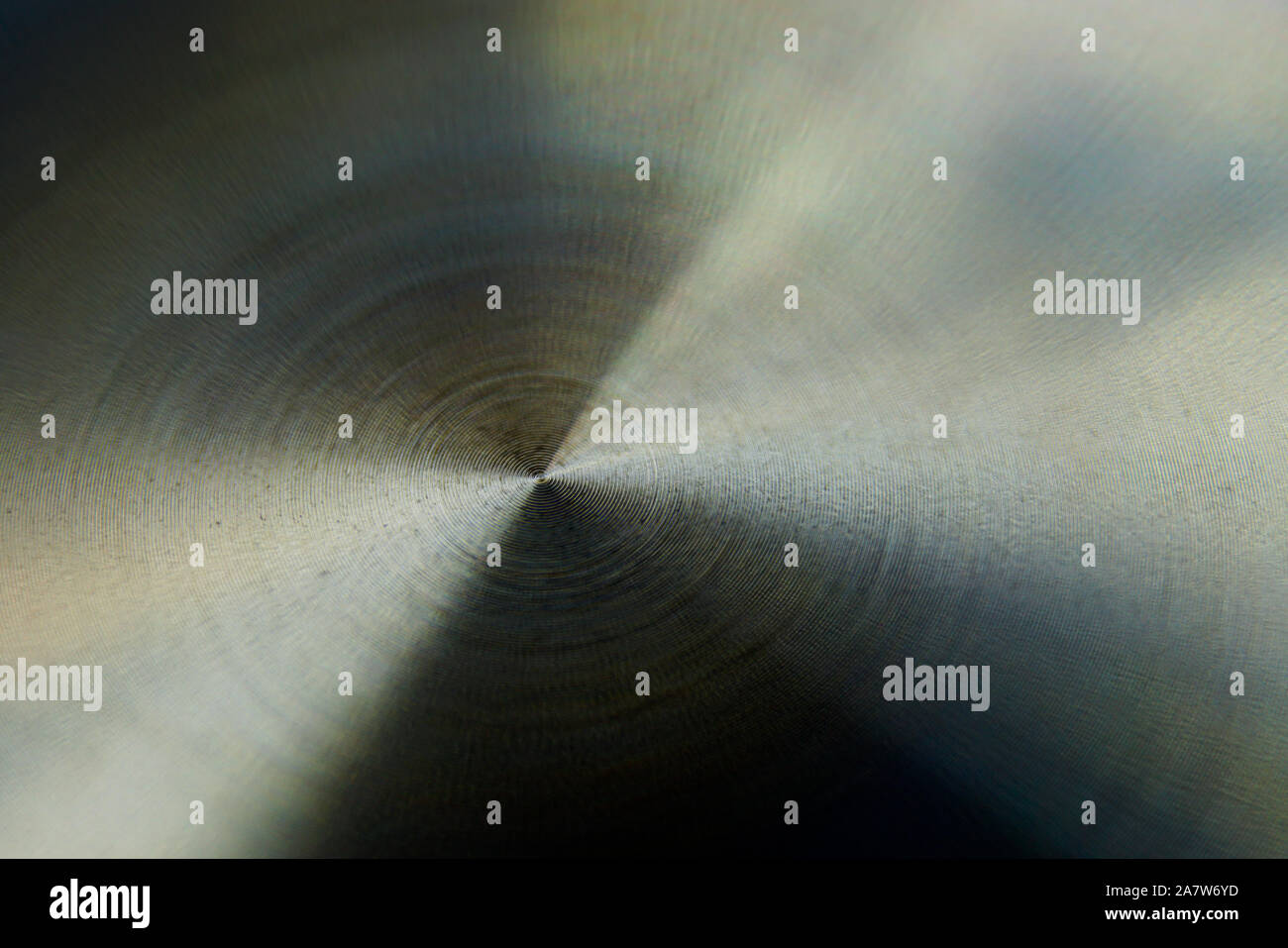 Close-up of industrial realistic gray color stainless steel after ...