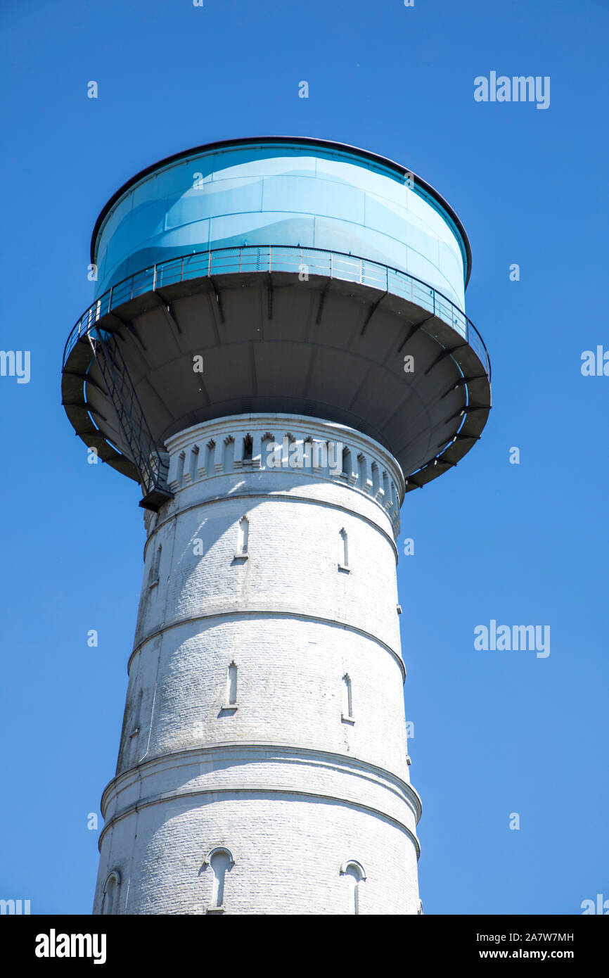 Water tower in Essen Bedingrade, Frintroper Street Stock Photo - Alamy