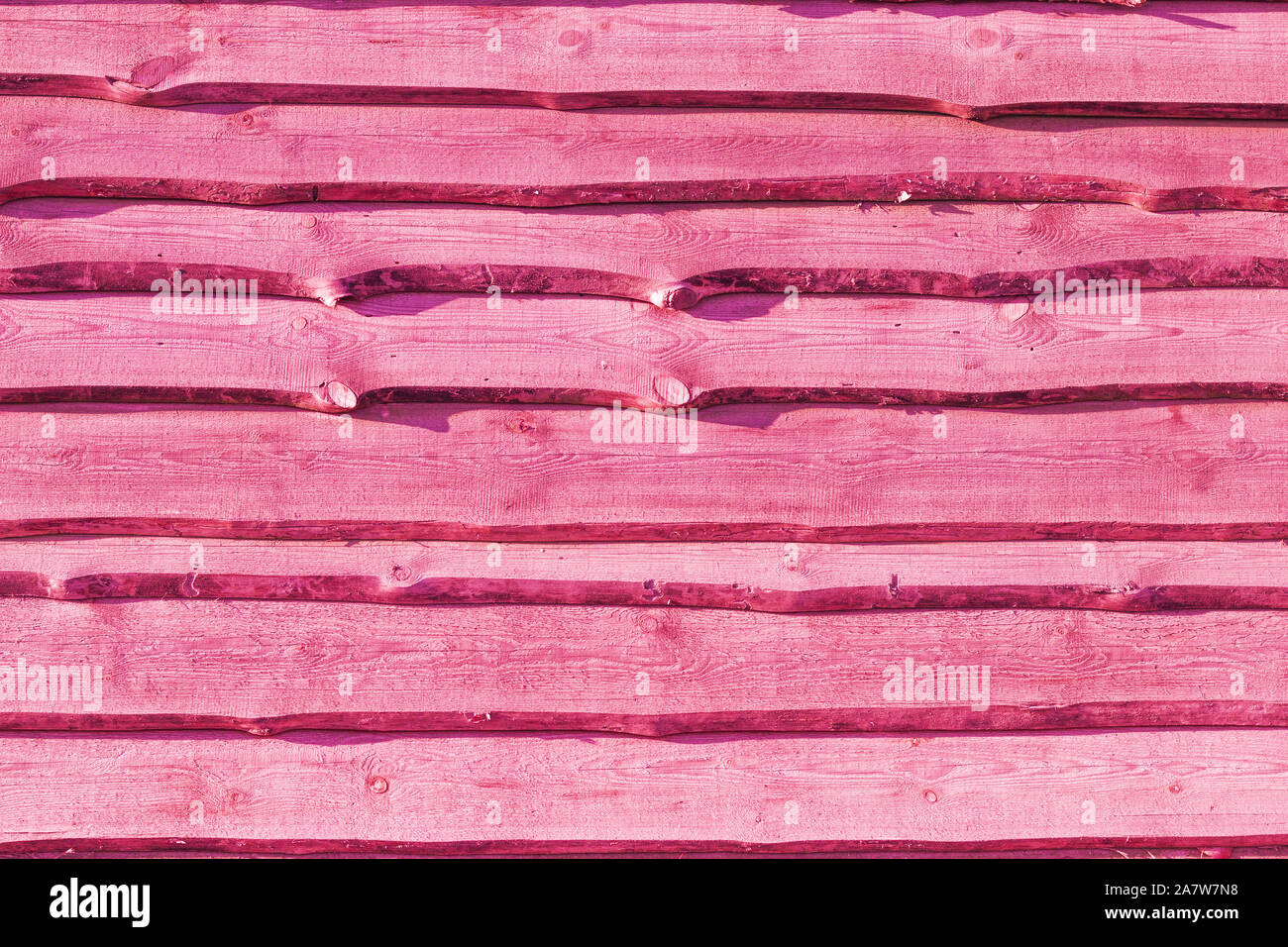 Old pink wood plank background. Wall floor or fence exterior design ...