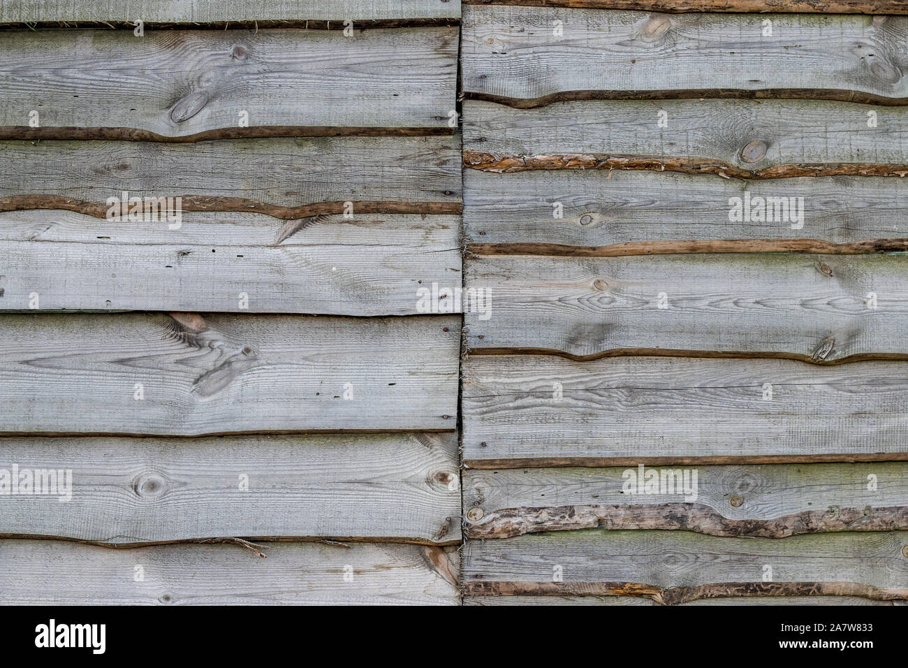 Gray Wood Planks Background
