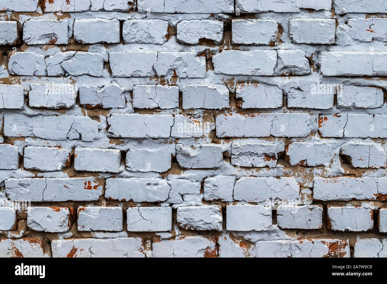 Background of old painted brick wall. Texture of brick Stock Photo - Alamy