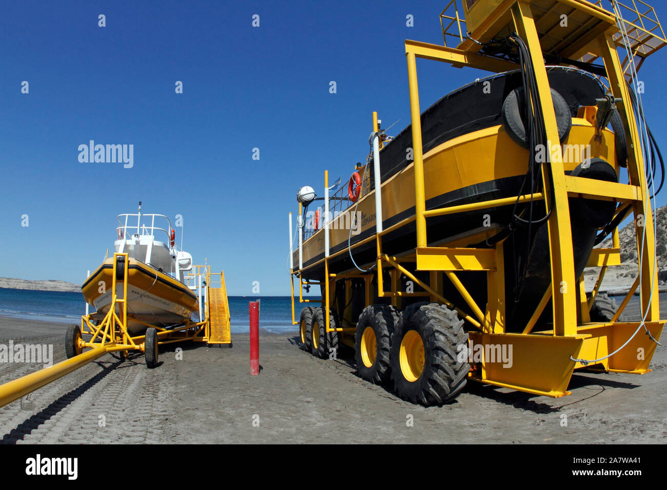 The Yellow submarine. A specialist semi submersible Whale watching ...