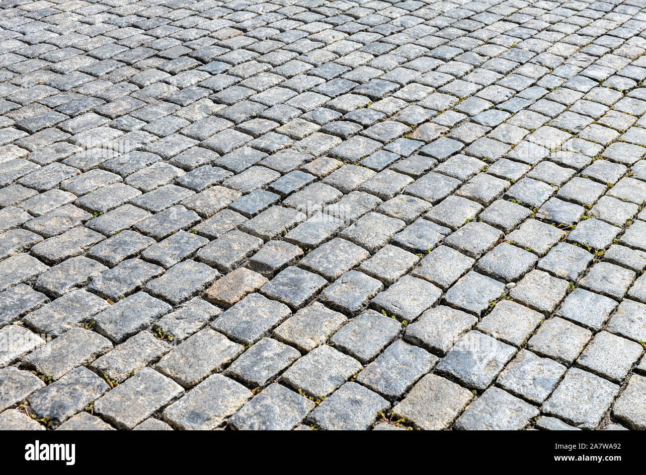 cobblestone pattern pavement ground background Stock Photo - Alamy