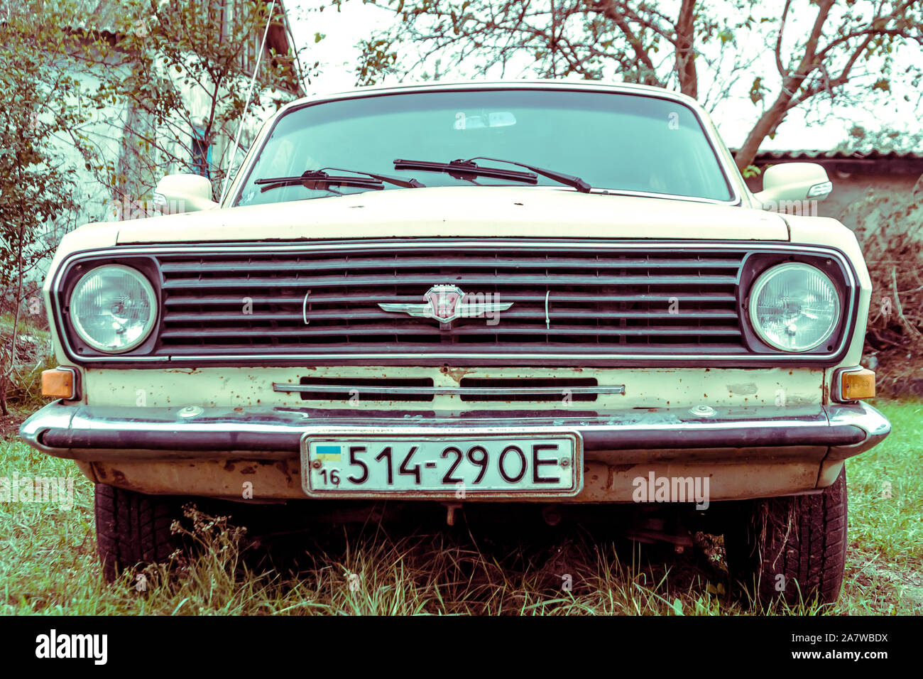 Volga car from the former soviet union Stock Photo - Alamy