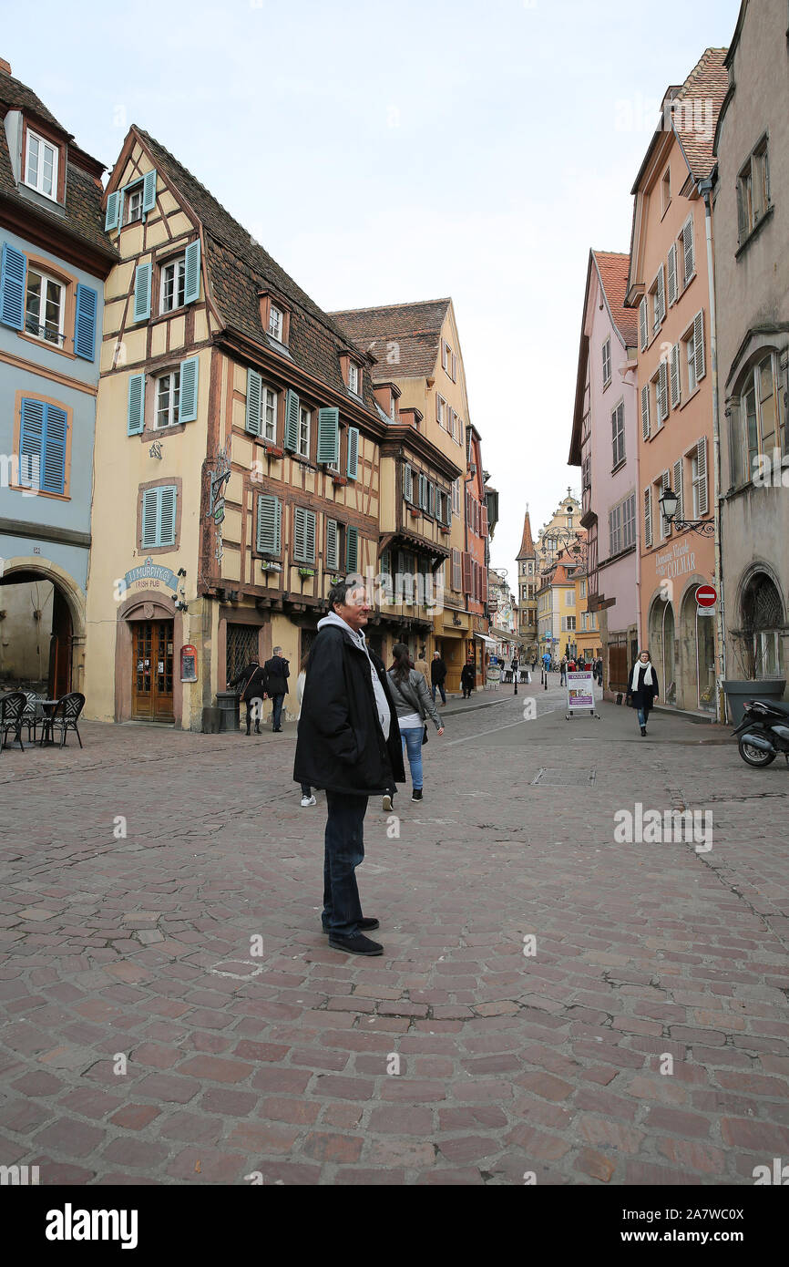 Colmar center, Alsace, France Stock Photo - Alamy