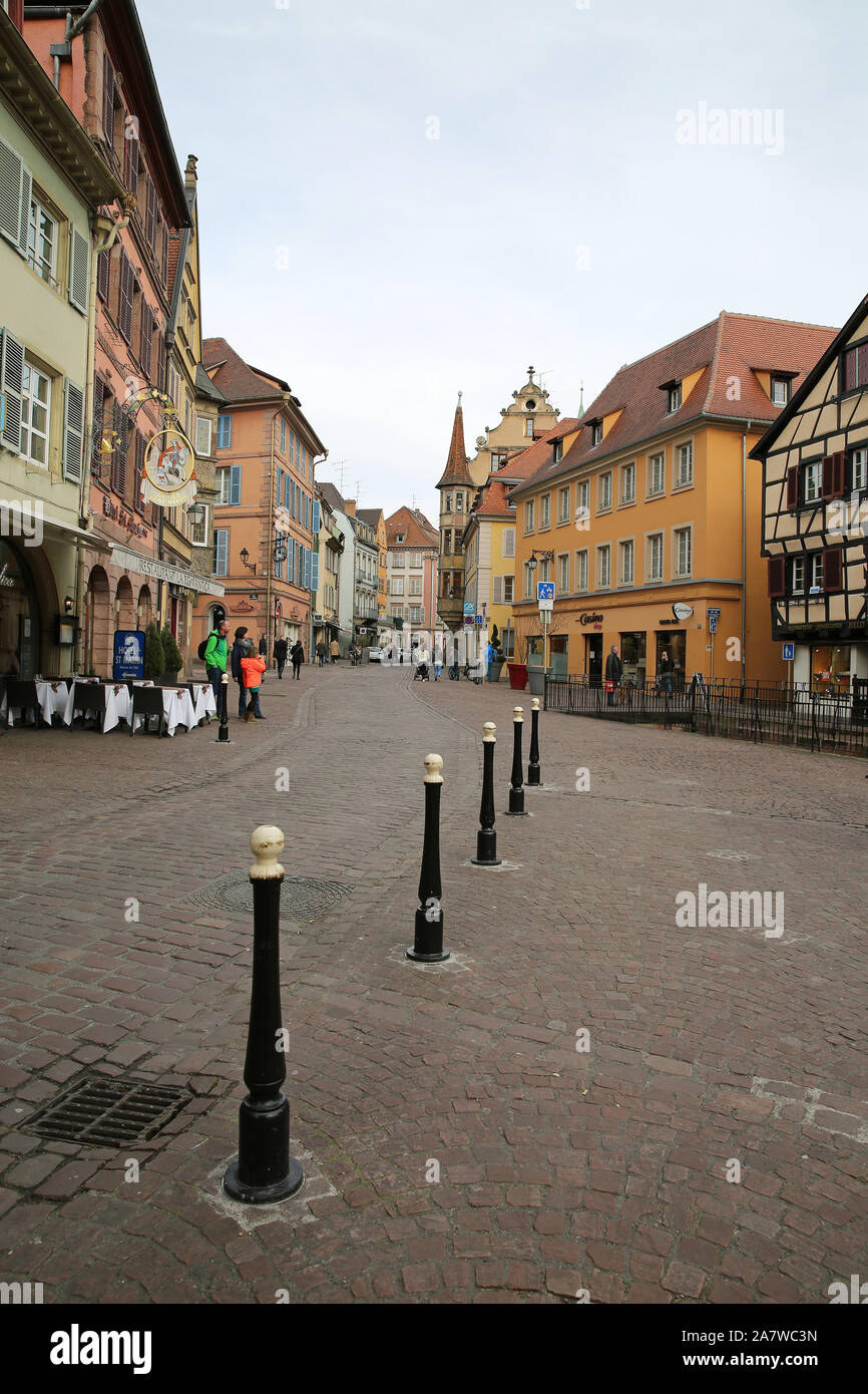 Colmar center, Alsace, France Stock Photo - Alamy