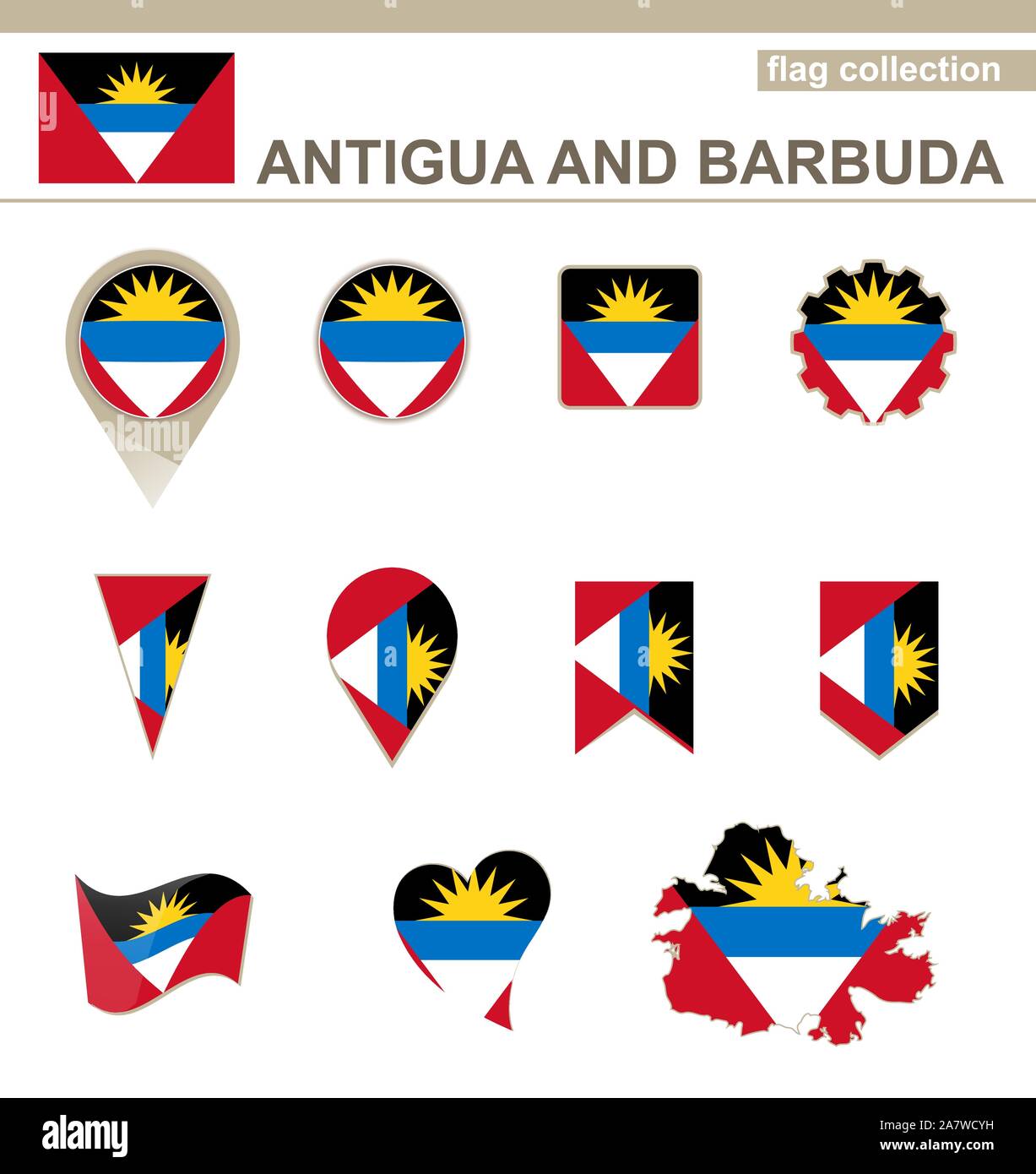 Antigua national landmark symbol hi-res stock photography and images ...