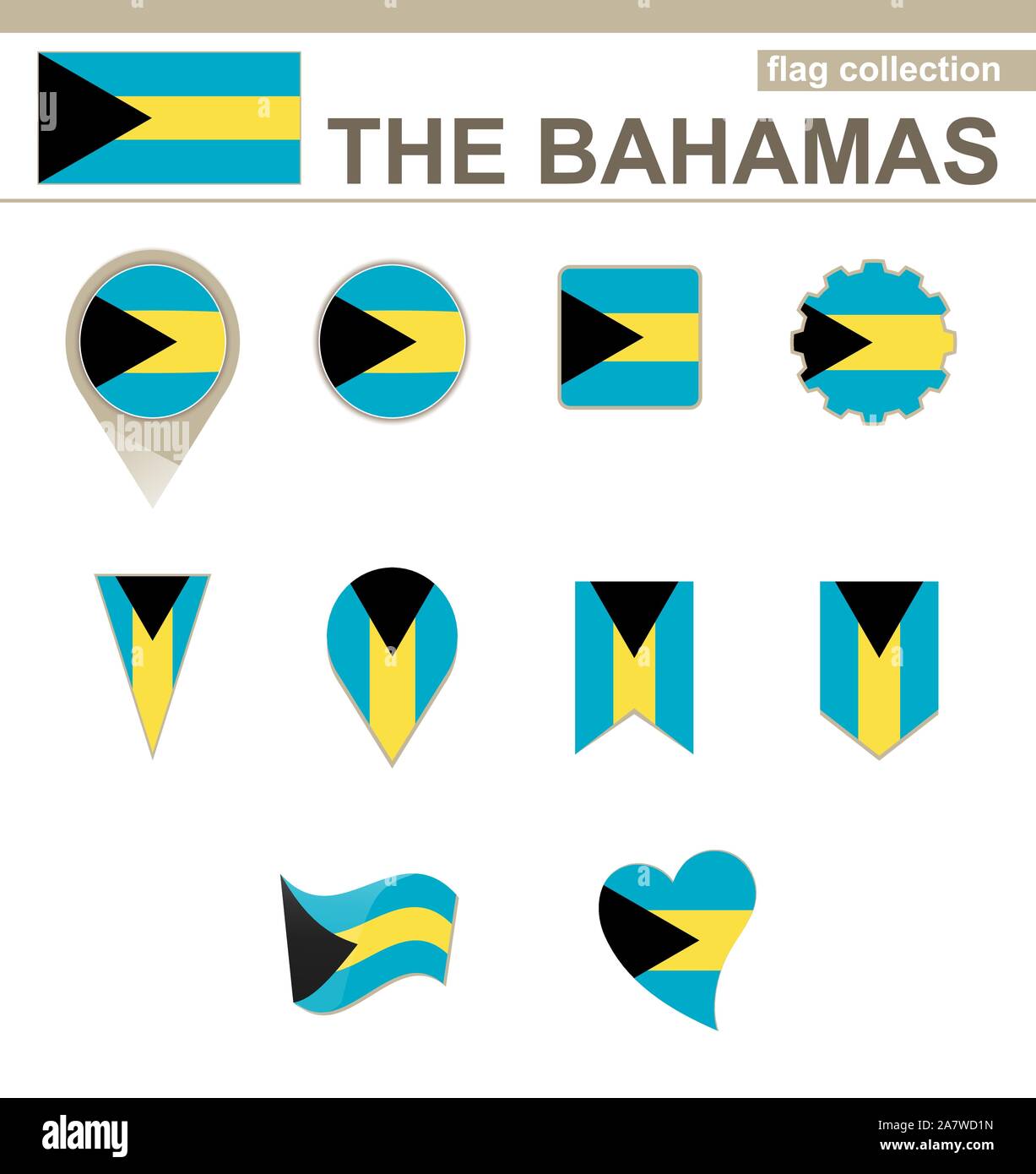 Bahamas collection Stock Vector Images - Alamy