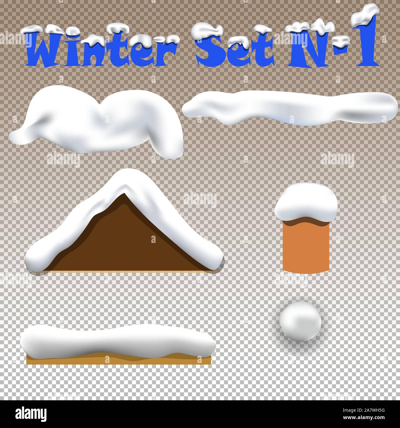 Snow props Stock Vector Images - Alamy