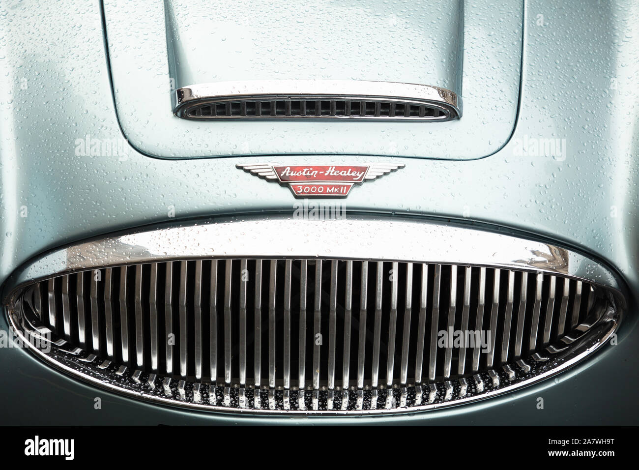 Austin healy 3000 mkii logo hi-res stock photography and images - Alamy
