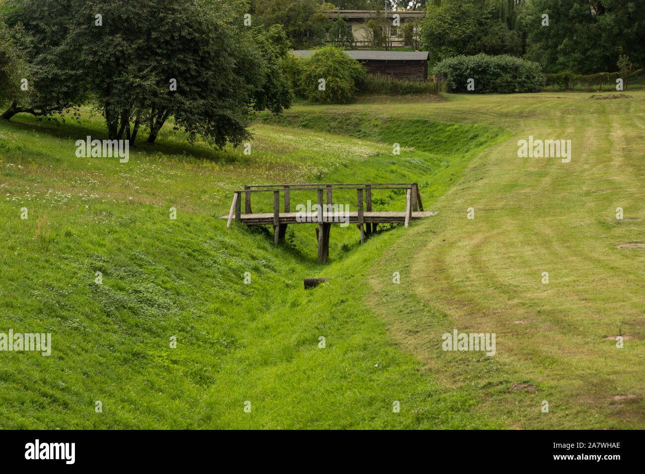 Drainage ditch bridge hi-res stock photography and images - Alamy