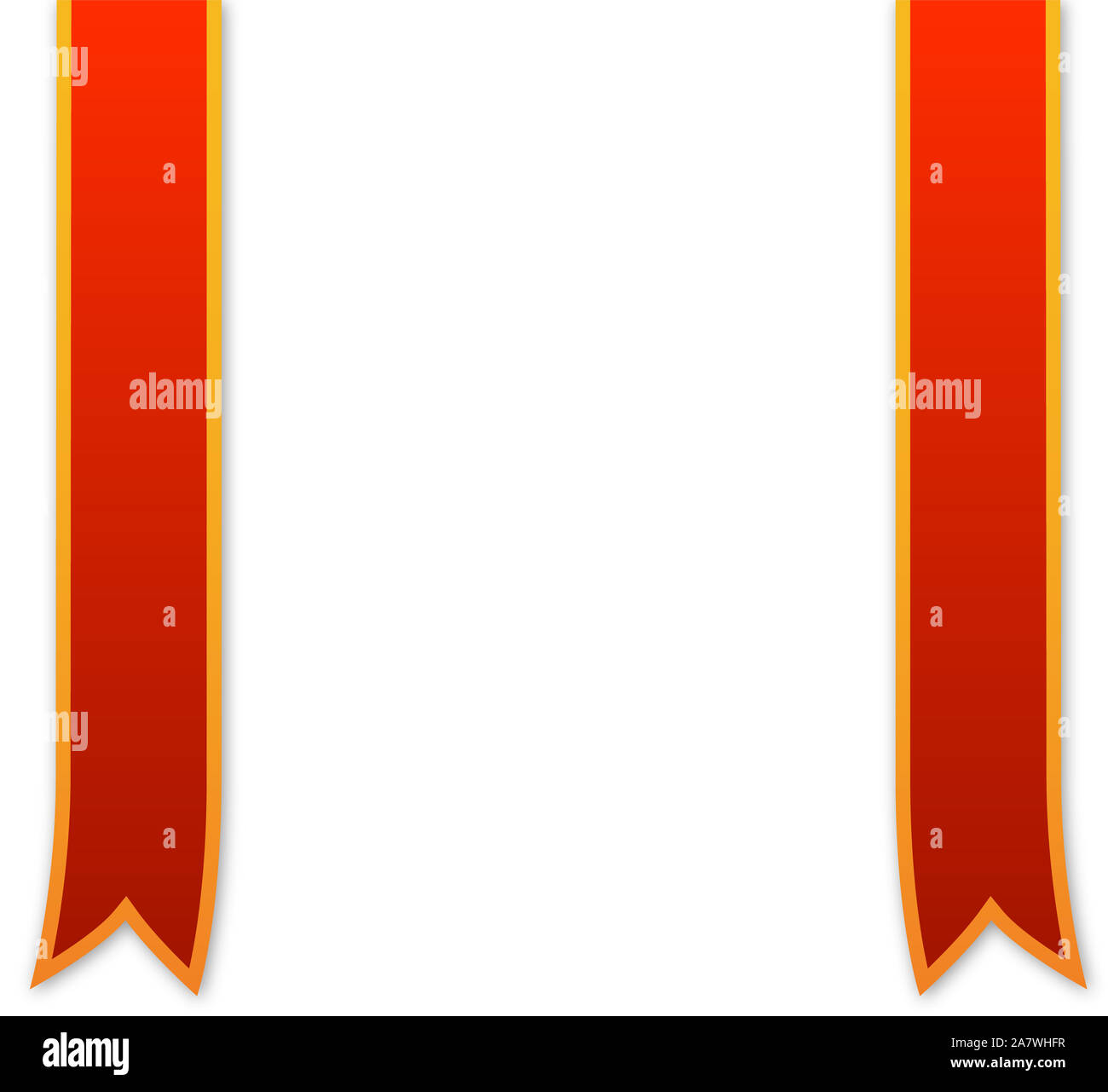 Medieval banner template. Middle age decor. illustration Stock Photo ...