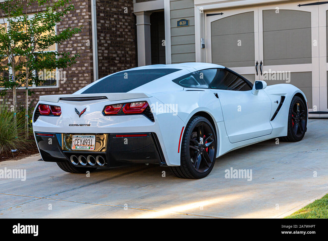 Corvette Stingray White