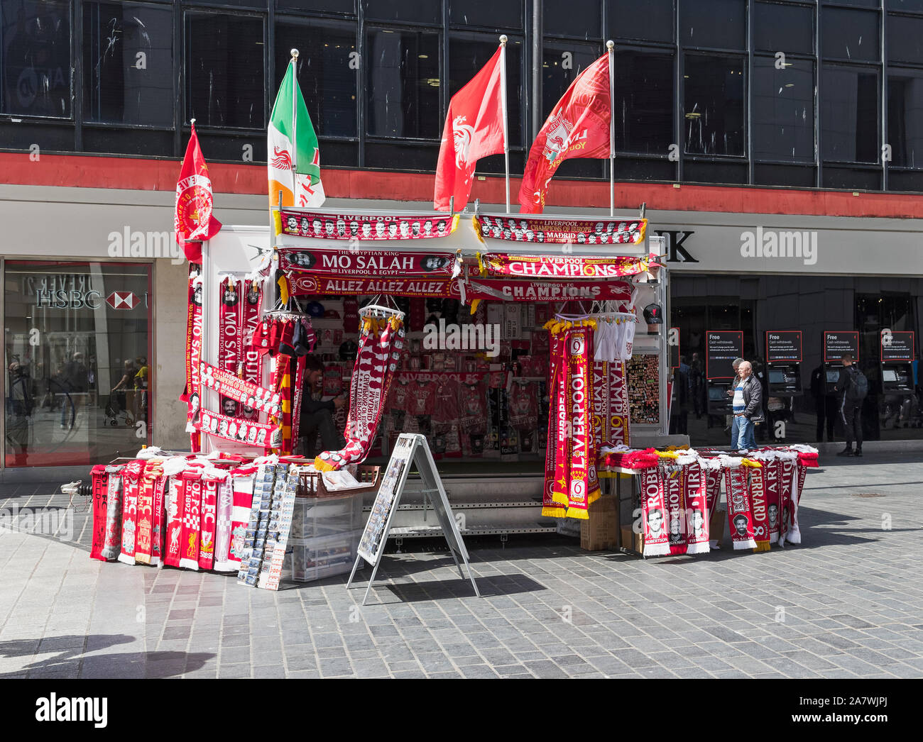 Liverpool fc merchandise hi-res stock photography and images - Alamy