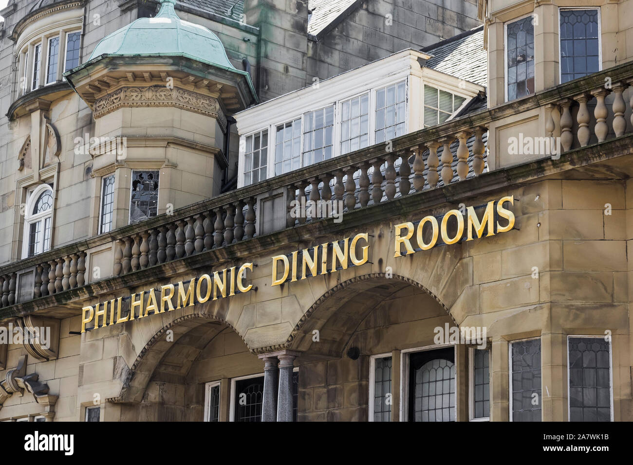 Philharmonic Dining Rooms exterior in Liverpool, UK Stock Photo - Alamy