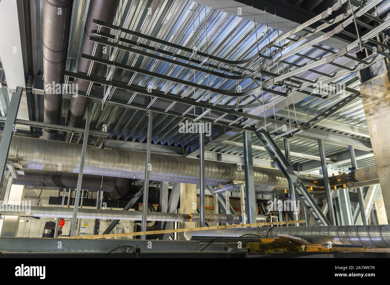 Ladder cable tray hi-res stock photography and images - Alamy