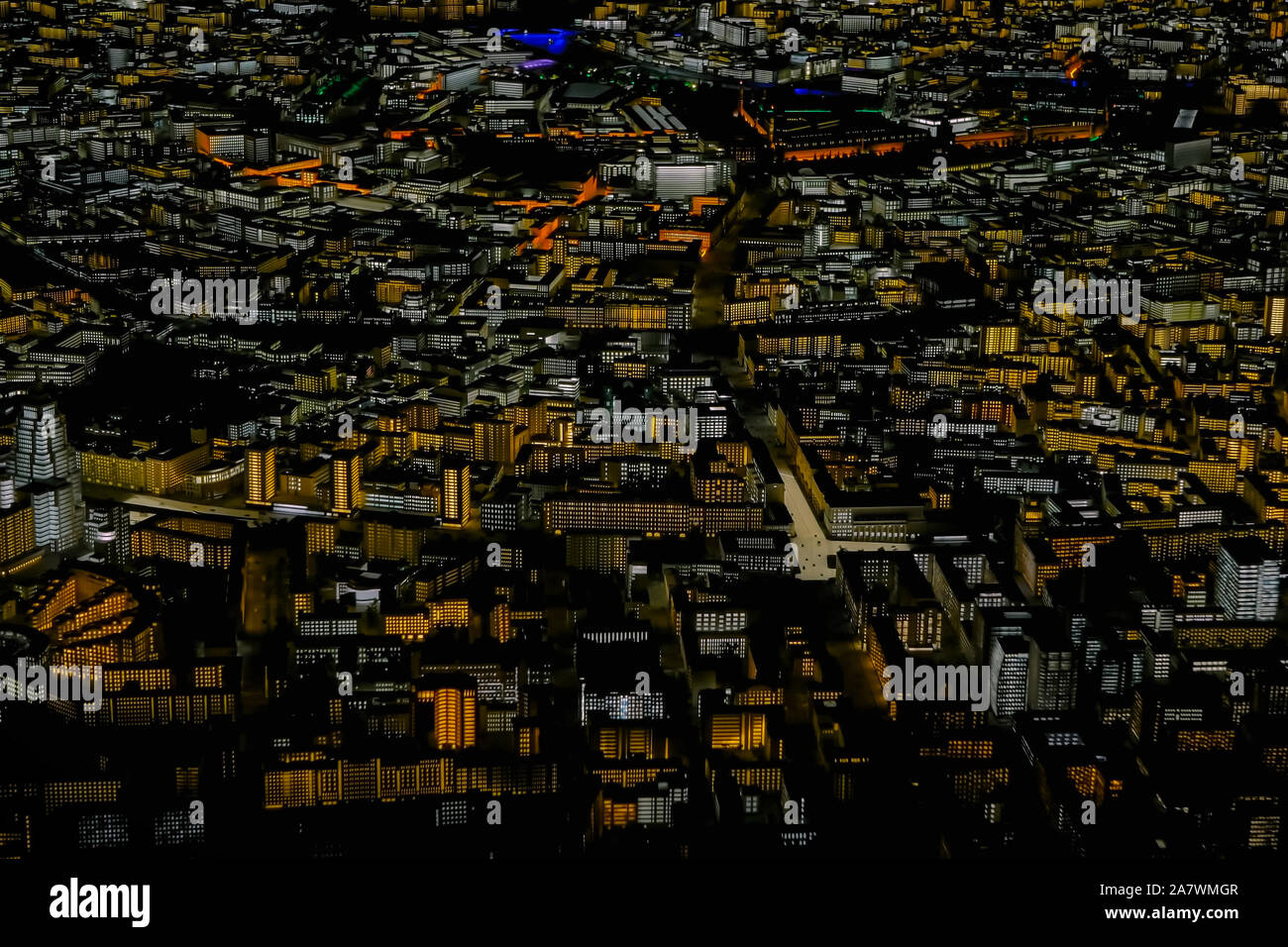 Interactive 3D city model of Moscow Stock Photo - Alamy