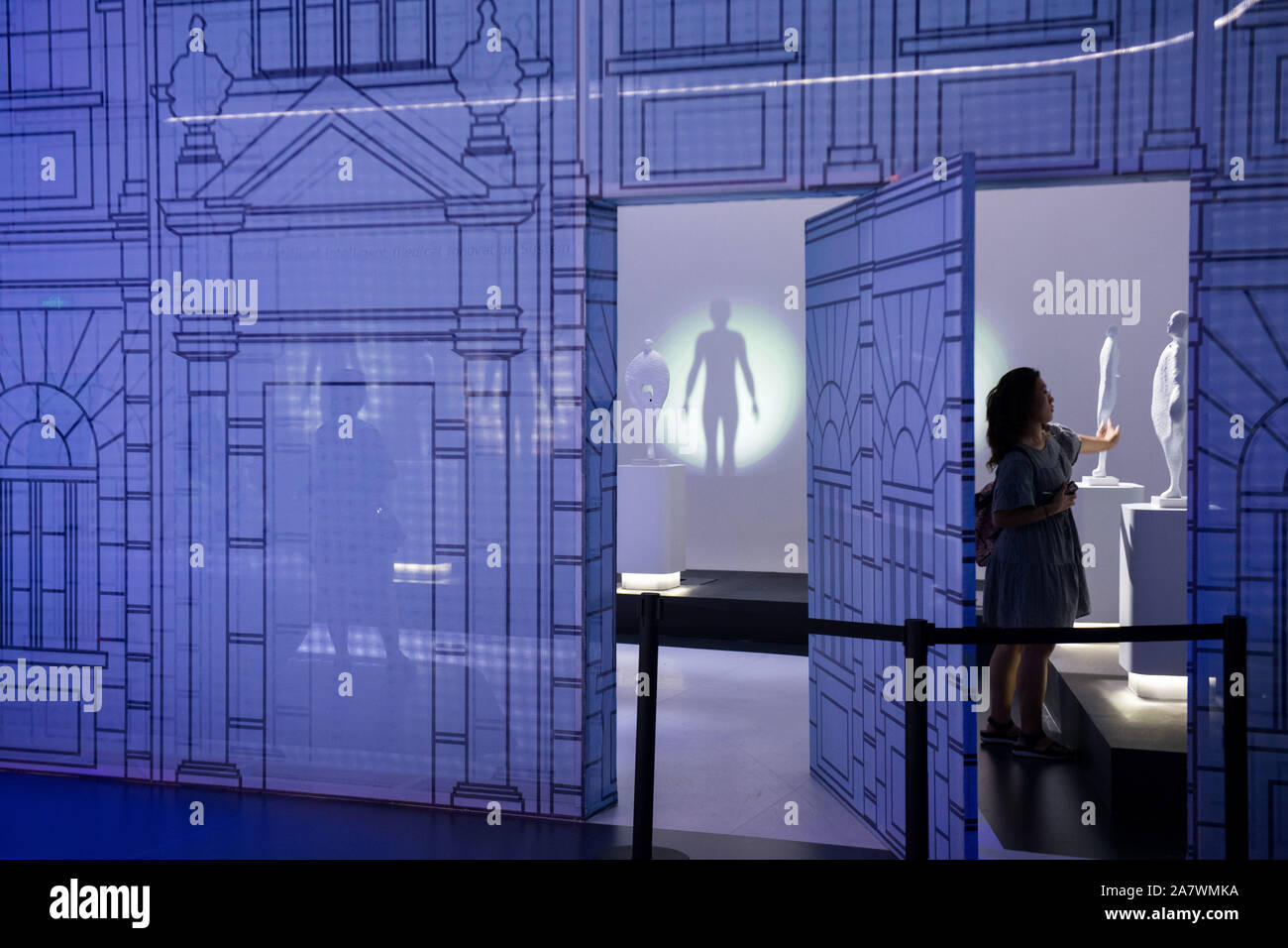 Consumers experience advanced technologies invented by Tencent during ...