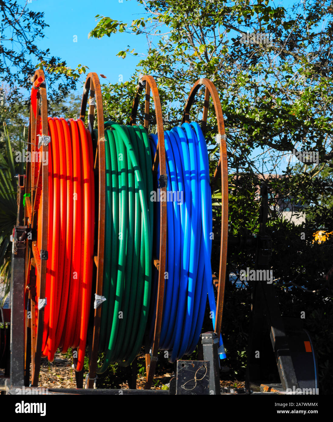 Wound cable hi-res stock photography and images - Alamy