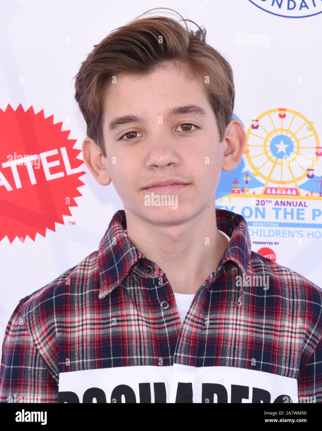 November 3, 2019, Santa Monica, California, USA: Presston Bates attends ...