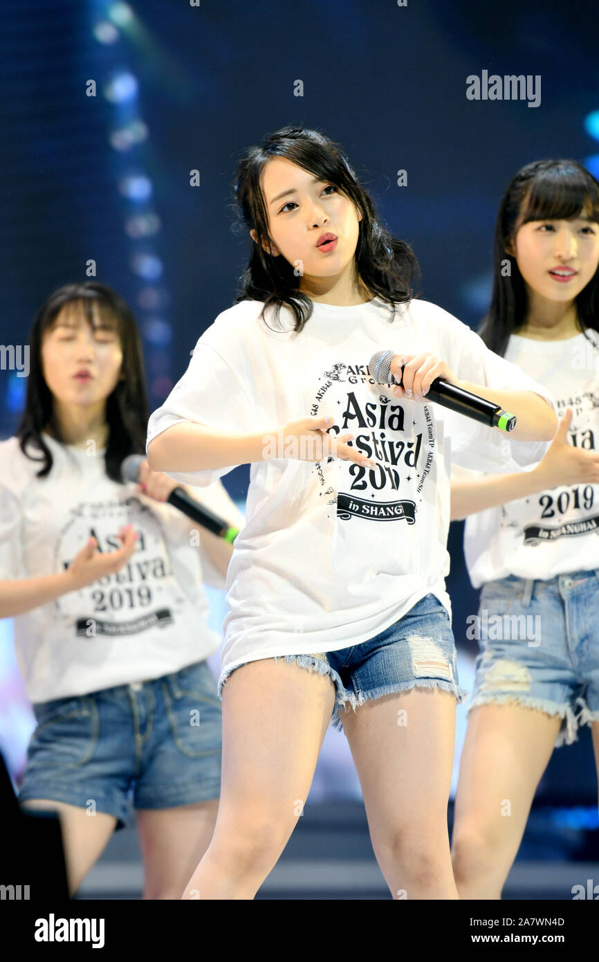 Mion Mukaichi Of Japanese Idol Girl Group Akb48 Performs During The Akb48 Group Asia Festival In