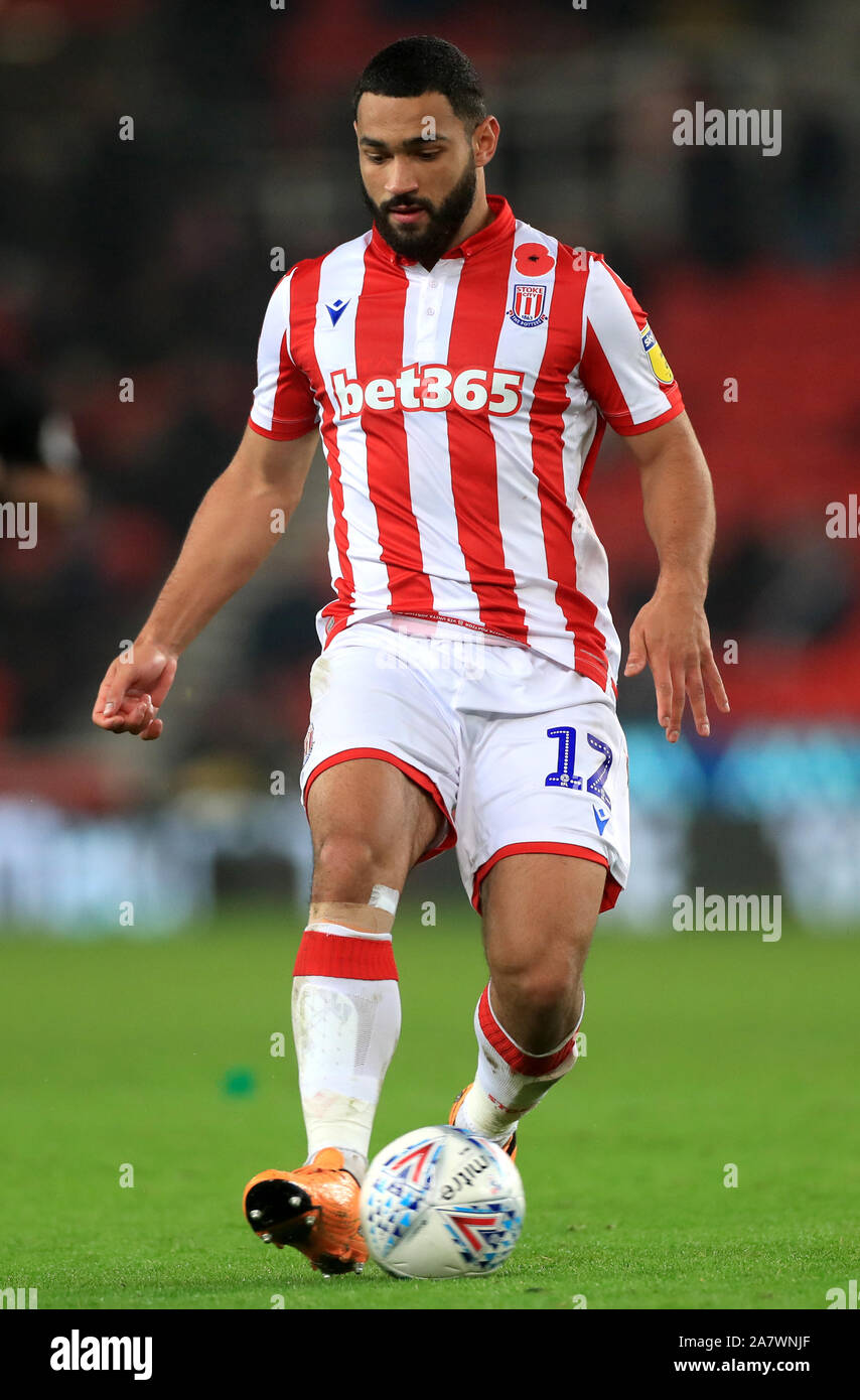 Stoke citys cameron carter vickers hi-res stock photography and images ...