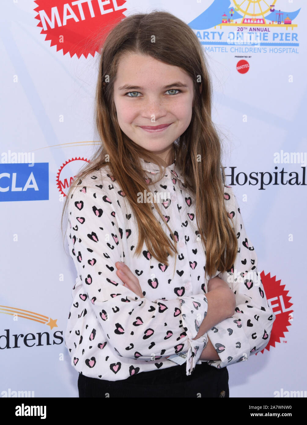 November 3, 2019, Santa Monica, California, USA: Raegan Revord attends ...