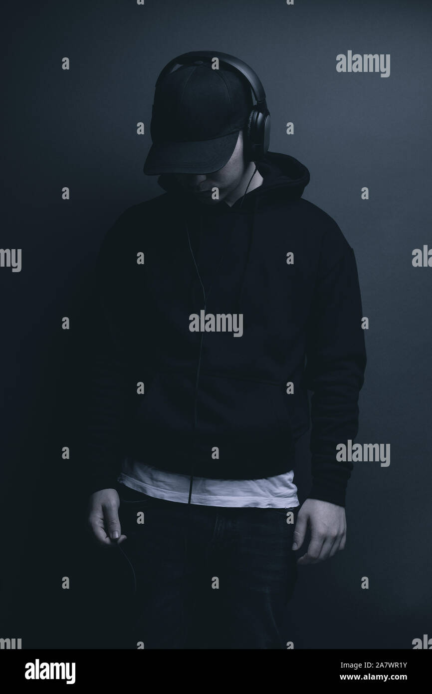 Cap looking down hi-res stock photography and images - Alamy