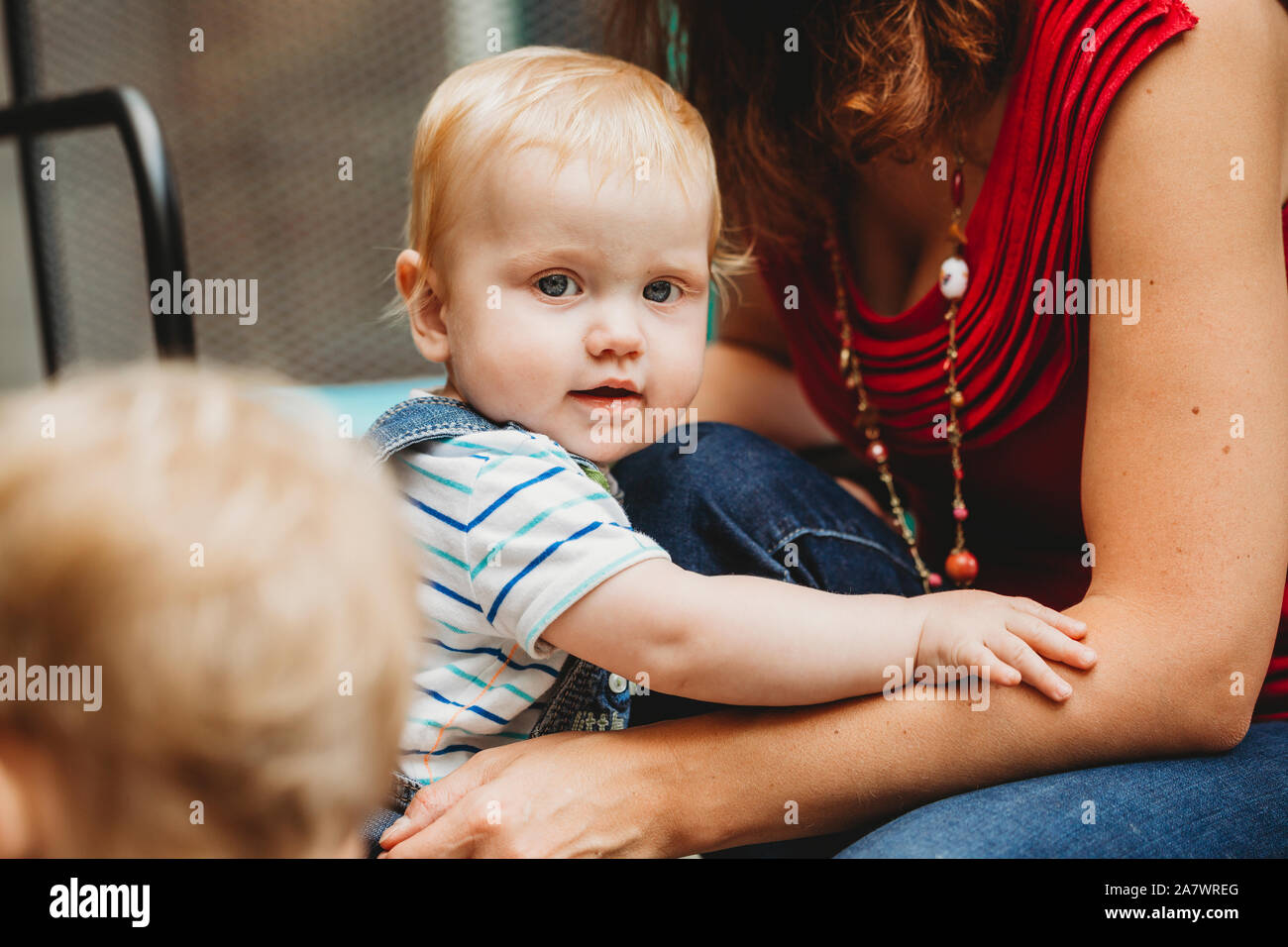 Portrait baby mothers arms hi-res stock photography and images - Alamy