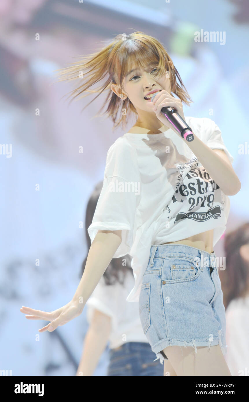 Member japanese idol group akb48 hi-res stock photography and images ...