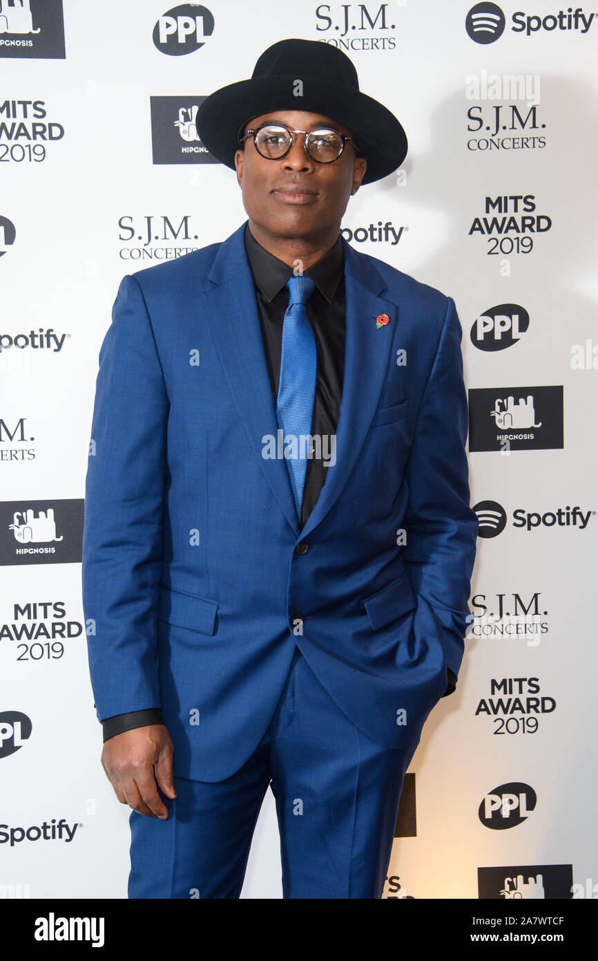 Alexis Ffrench attending the Music Industry Trust Awards, at the ...