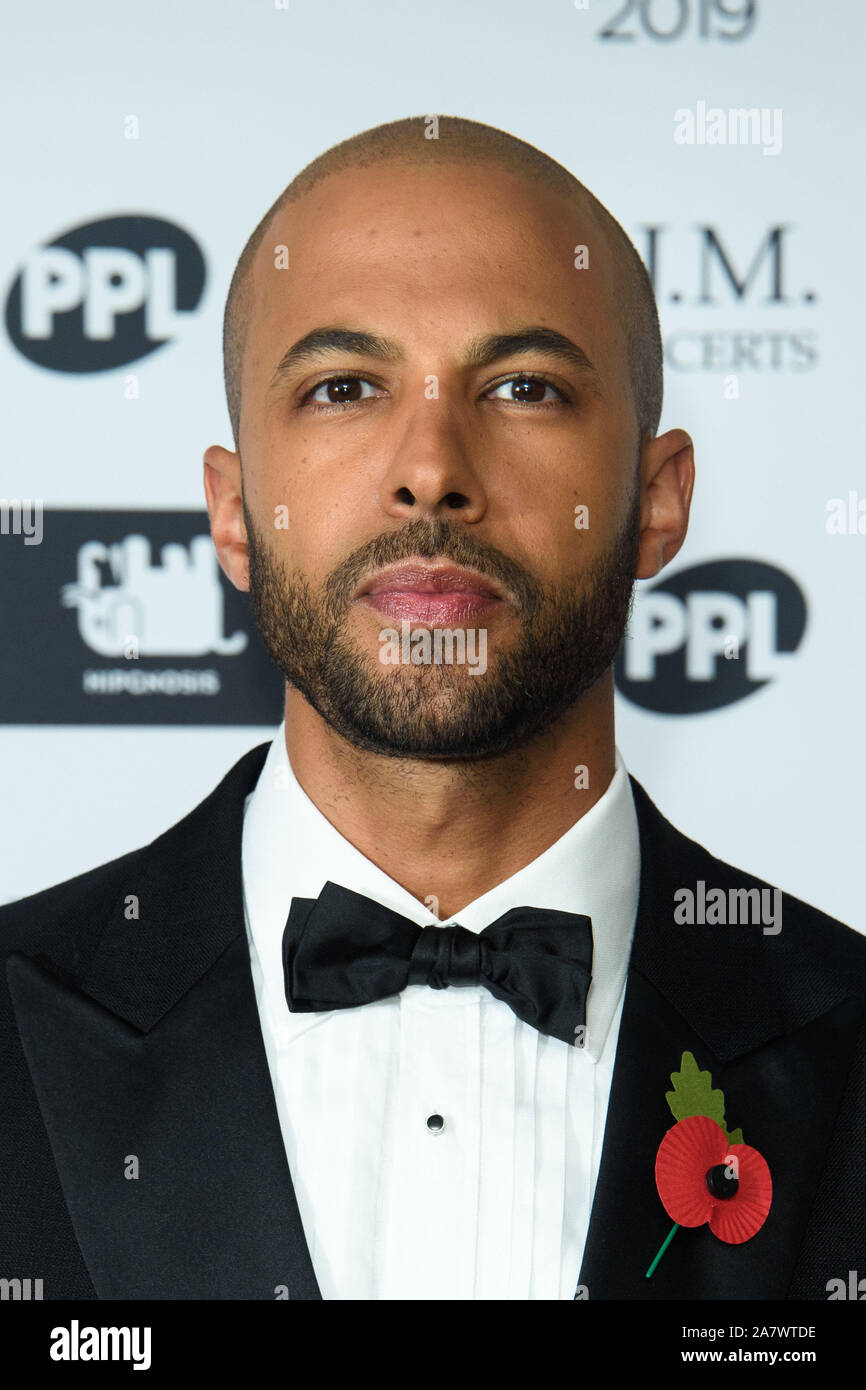 Marvin Humes attending the Music Industry Trust Awards, at the ...