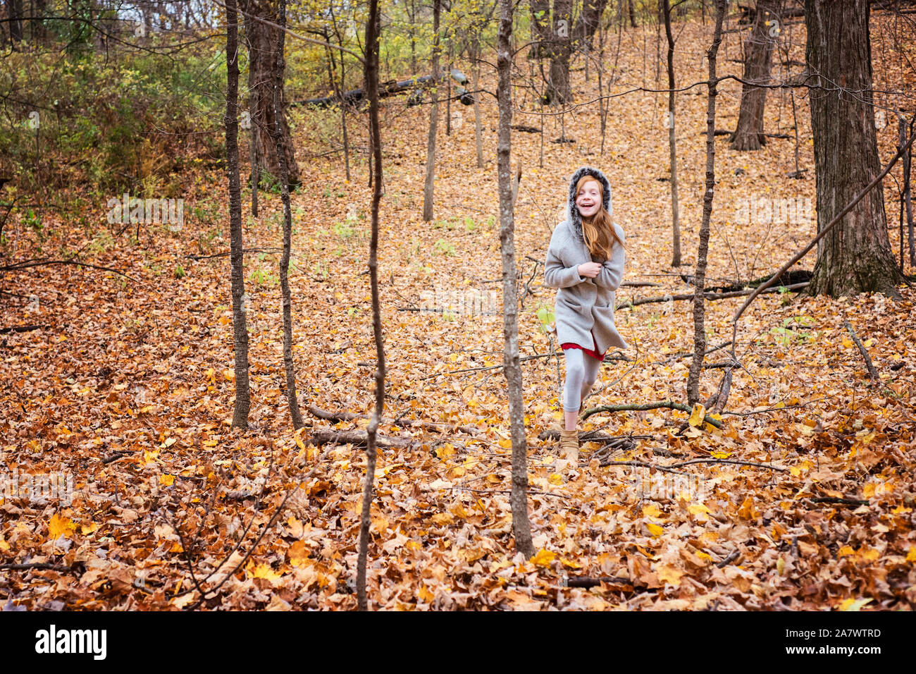Woman adventure autumn hi-res stock photography and images - Alamy