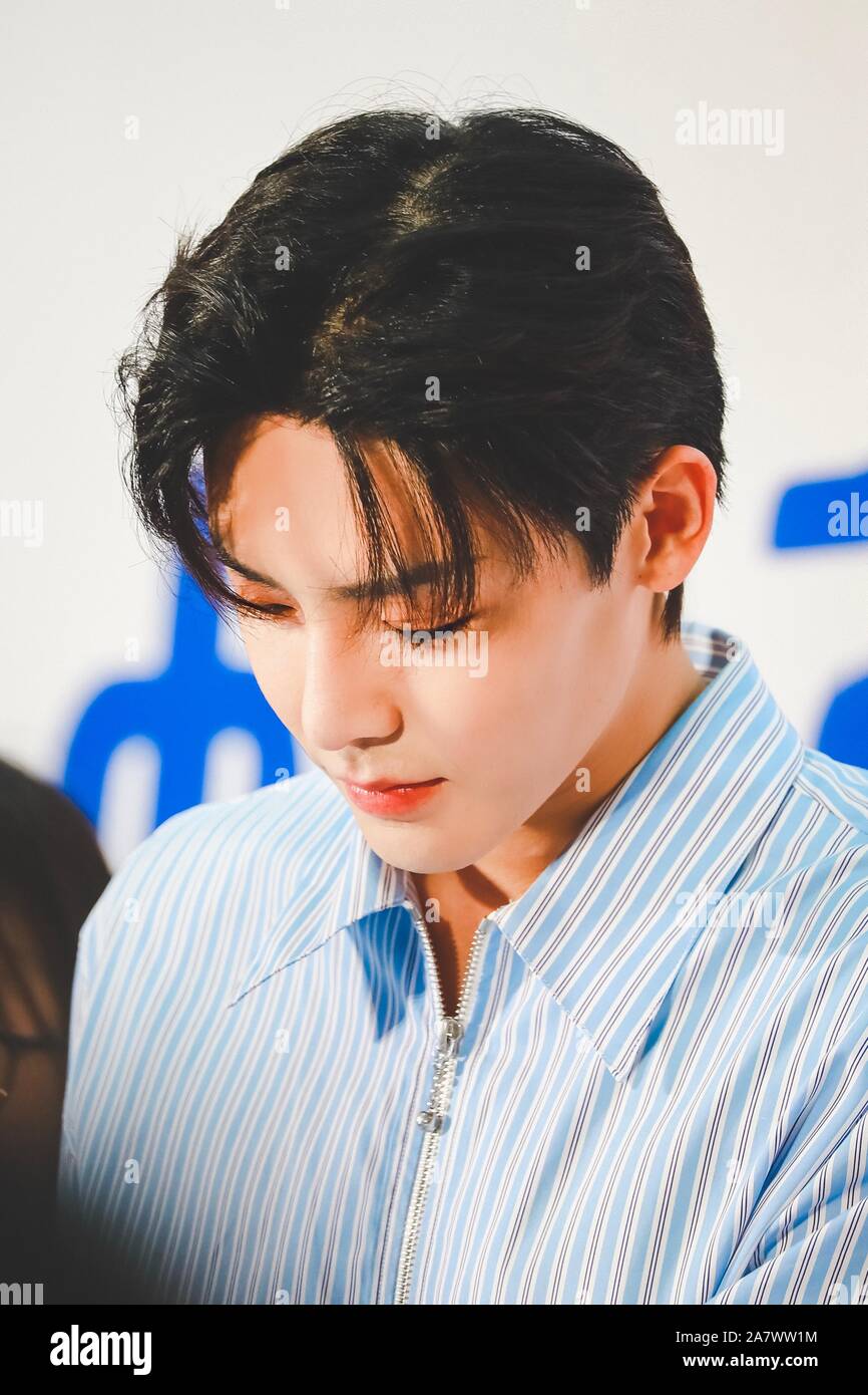 Chinese actor and singer Hou Minghao, also known as Neo Hou, attends a ...