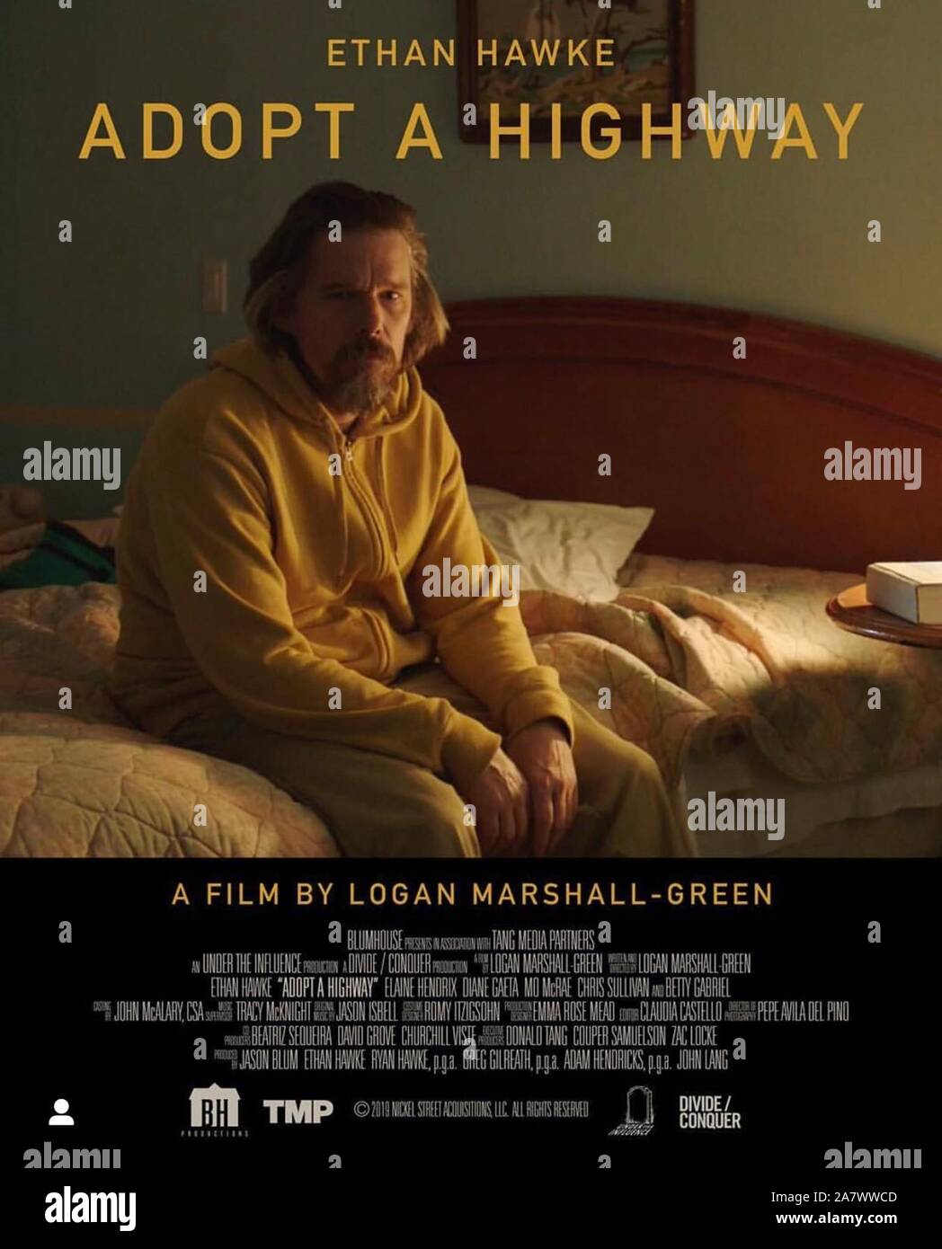 ADOPT A HIGHWAY, poster, Ethan Hawke, 2019. © RLJE Films / courtesy ...