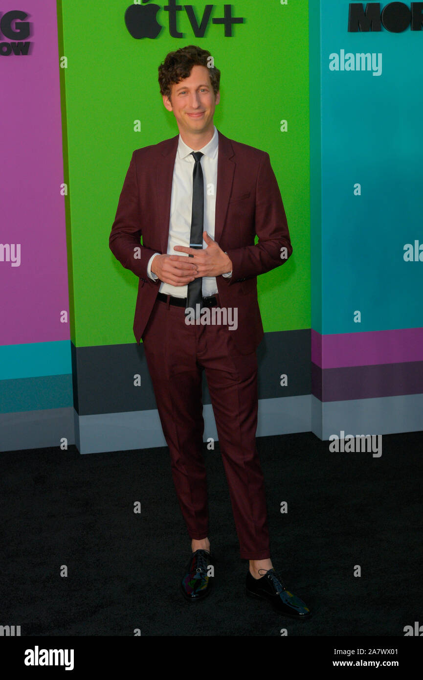David Magidoff attends the Apple TV+'s "The Morning Show" World Premiere at David Geffen Hall in ...