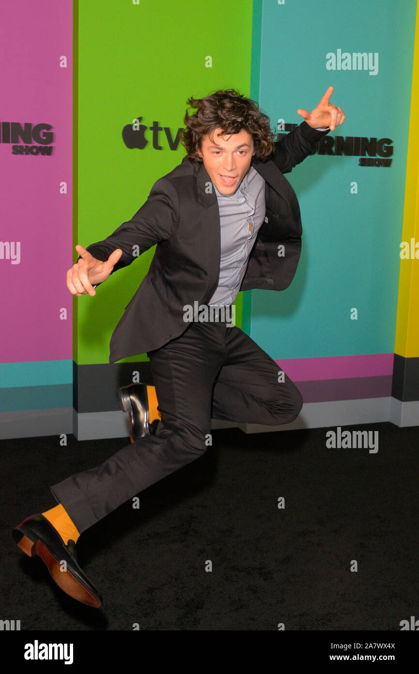 Adrian Blake Enscoe attends the Apple TV+'s "The Morning Show" World ...