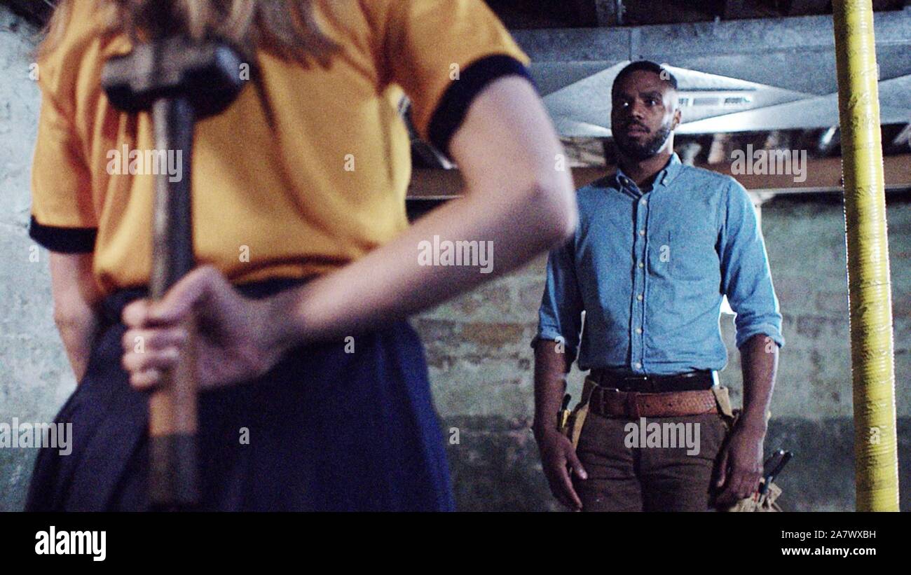 GIRL ON THE THIRD FLOOR, from left: Sarah Brooks, Travis Delgado, 2019 ...