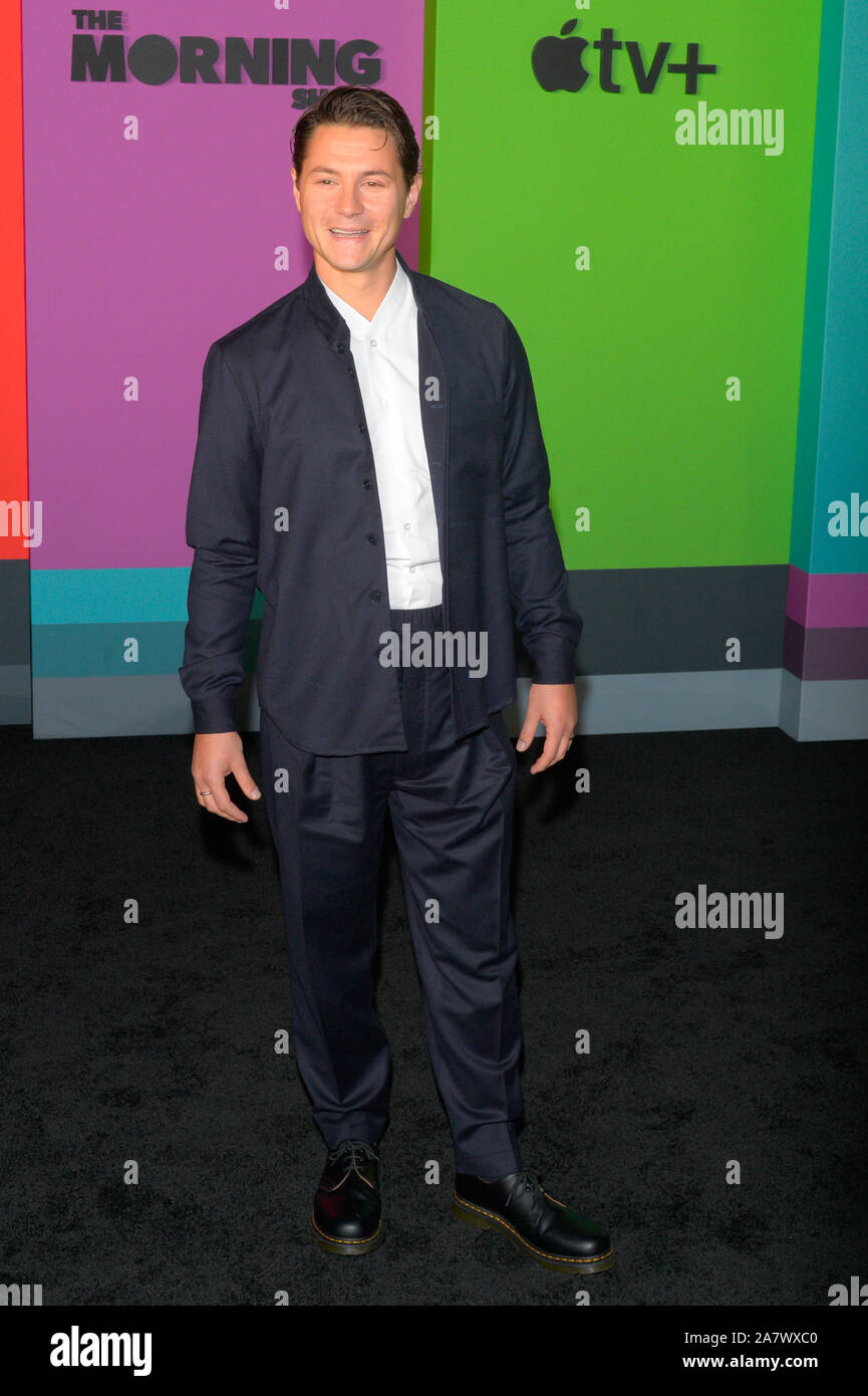 Augustus Prew attends the Apple TV+'s "The Morning Show" World Premiere ...
